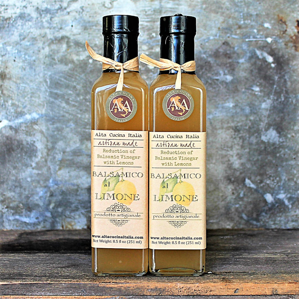 LEMON BALSAMIC VINEGAR GLAZE