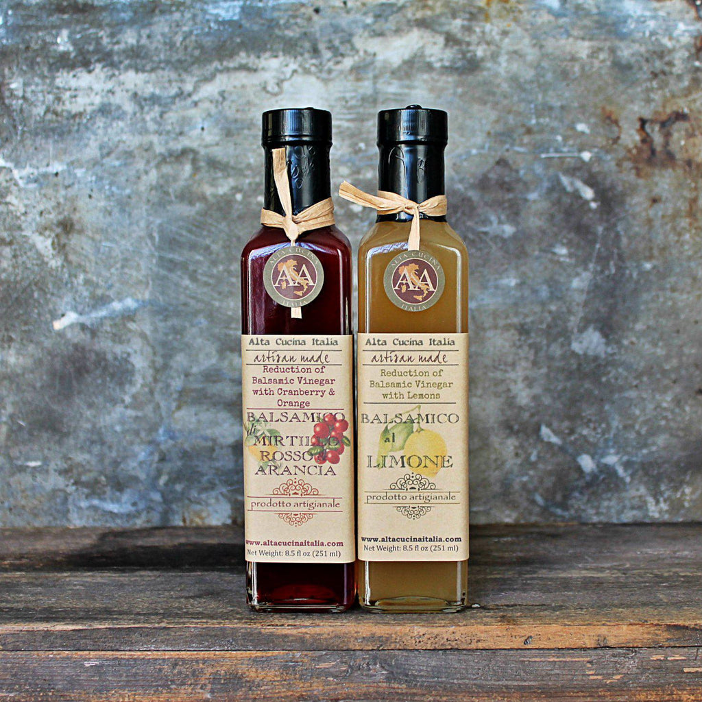 CRANBERRY-ORANGE BALSAMIC VINEGAR REDUCTION